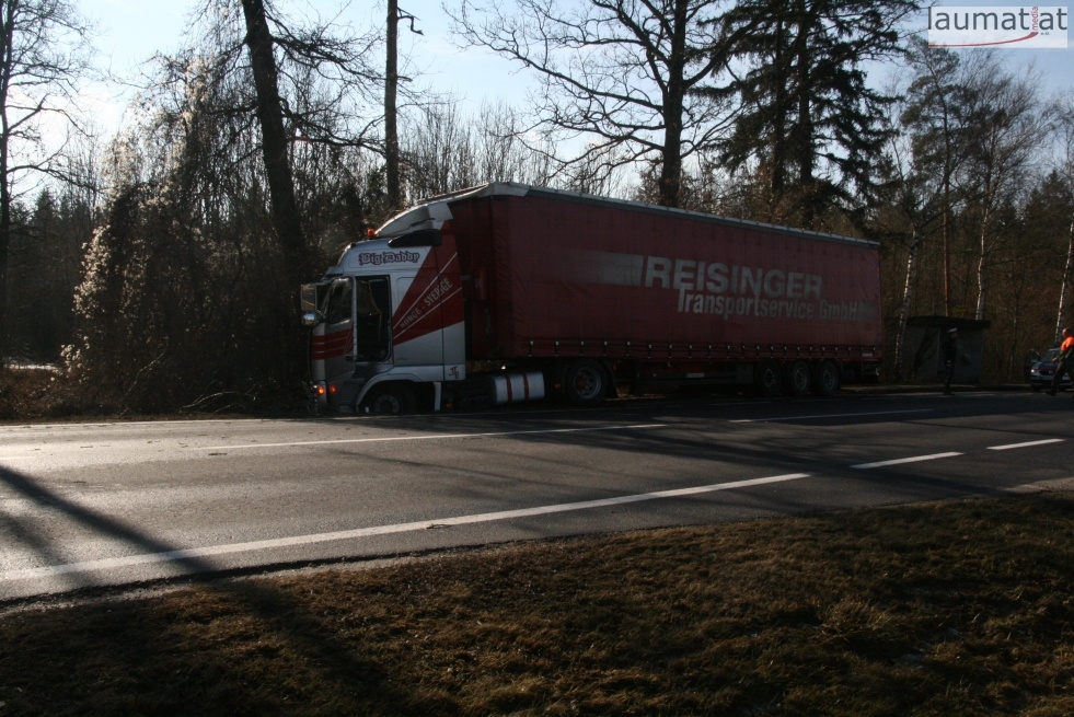 LKW kracht gegen Baum | laumat|at